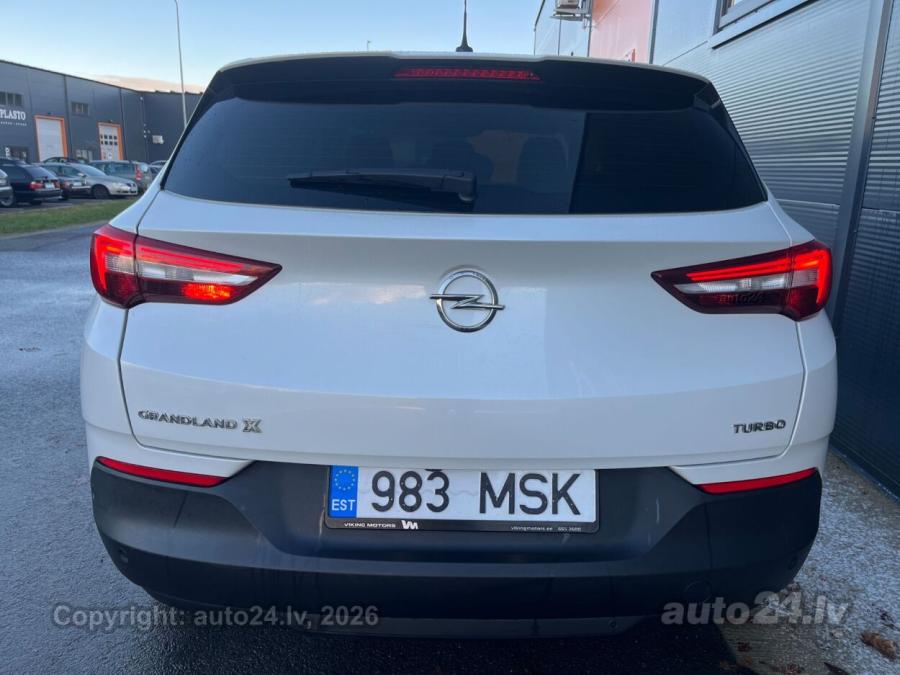 Balts Opel Grandland X 2019 Kuresāre, ar dzinēja tilpumu 1.20 L un nobraukumu 91 tūkst. km par 13390 €, foto 5 vietnē AUTOMOTO.COM.LV
