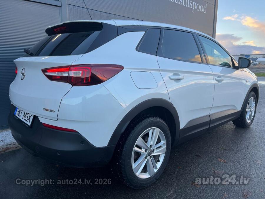 Balts Opel Grandland X 2019 Kuresāre, ar dzinēja tilpumu 1.20 L un nobraukumu 91 tūkst. km par 13390 €, foto 6 vietnē AUTOMOTO.COM.LV