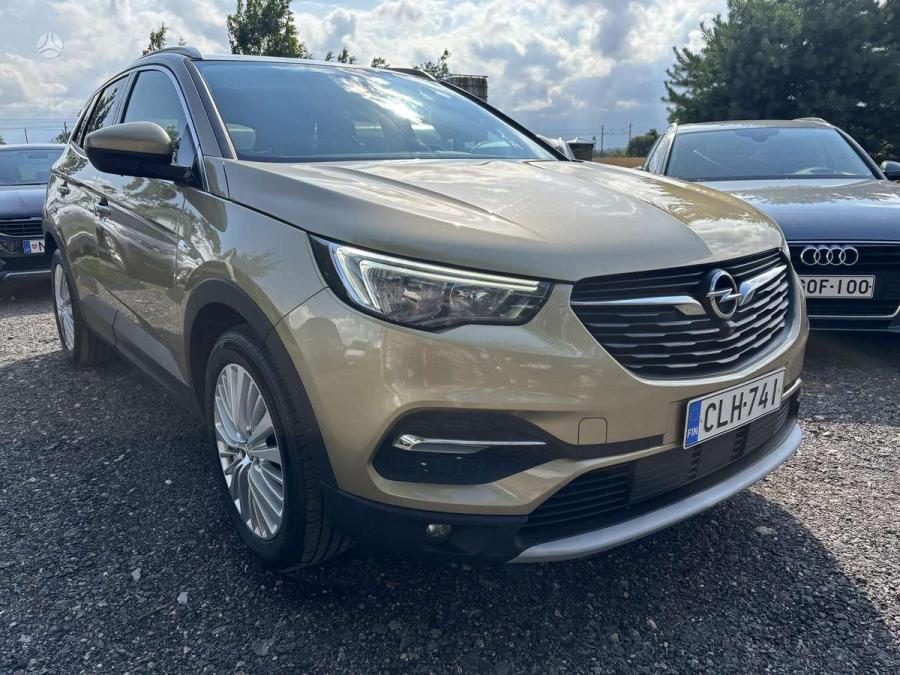 Yellow Opel Grandland X 2018 in Siauliai, with an engine capacity of 1.56 L and mileage of 178 thousand km for 9900 €, photo 7 on AUTOMOTO.COM.LV