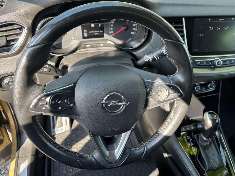 Yellow Opel Grandland X 2018 in Siauliai, with an engine capacity of 1.56 L and mileage of 178 thousand km for 9900 €, photo 13 on AUTOMOTO.COM.LV