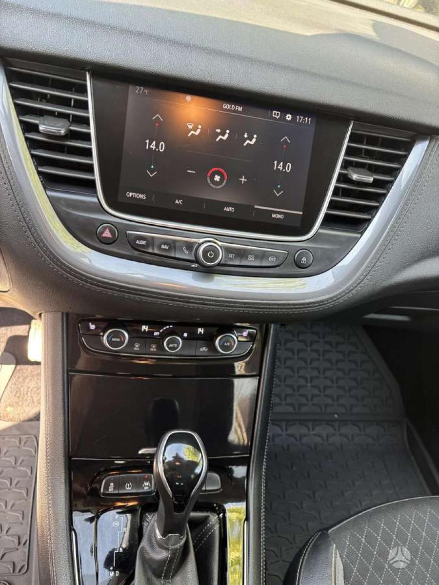 Yellow Opel Grandland X 2018 in Siauliai, with an engine capacity of 1.56 L and mileage of 178 thousand km for 9900 €, photo 23 on AUTOMOTO.COM.LV