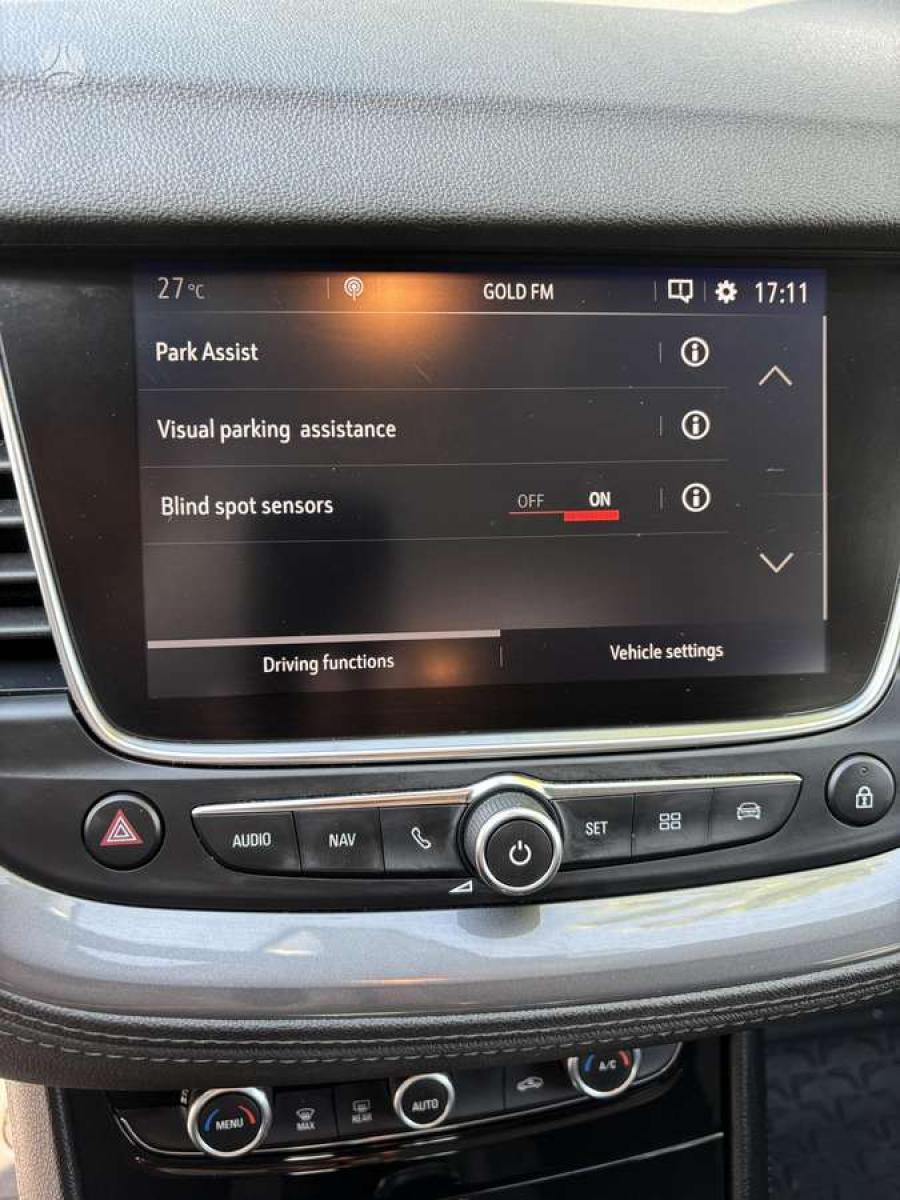 Yellow Opel Grandland X 2018 in Siauliai, with an engine capacity of 1.56 L and mileage of 178 thousand km for 9900 €, photo 25 on AUTOMOTO.COM.LV