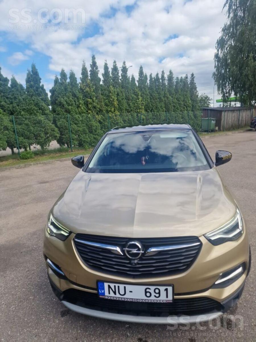 Желтый Опель Grandland X 2018 в Елгава, объемом двигателя 2.00 л и пробегом 228 тыс. км за 12950 €, фото 3 на AUTOMOTO.COM.LV