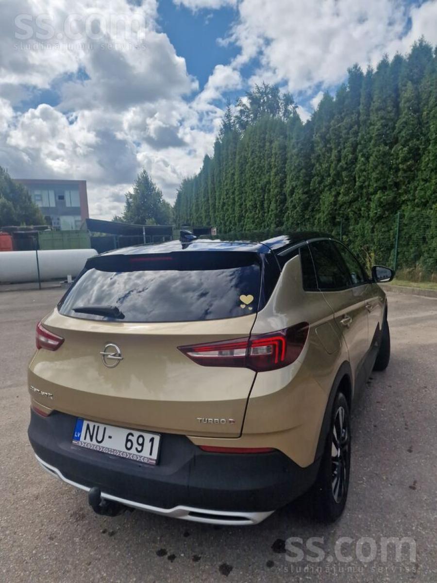 Желтый Опель Grandland X 2018 в Елгава, объемом двигателя 2.00 л и пробегом 228 тыс. км за 12950 €, фото 4 на AUTOMOTO.COM.LV