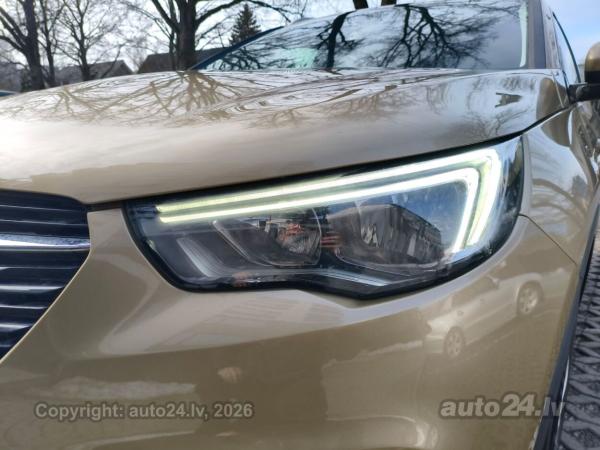 Yellow Opel Grandland X 2018 in Tallinn, with an engine capacity of 1.20 L and mileage of 99 thousand km for 9990 €, photo 8 on AUTOMOTO.COM.LV