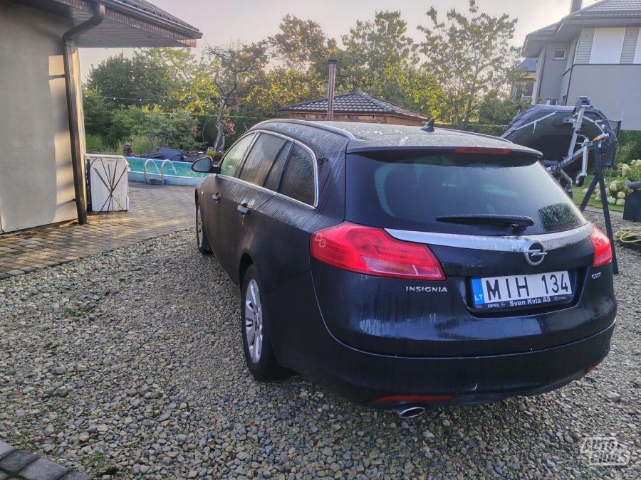 Melns Opel Insignia 2009 Mažeikiai, ar dzinēja tilpumu 2.00 L un nobraukumu 253 tūkst. km par 1850 €, foto 6 vietnē AUTOMOTO.COM.LV