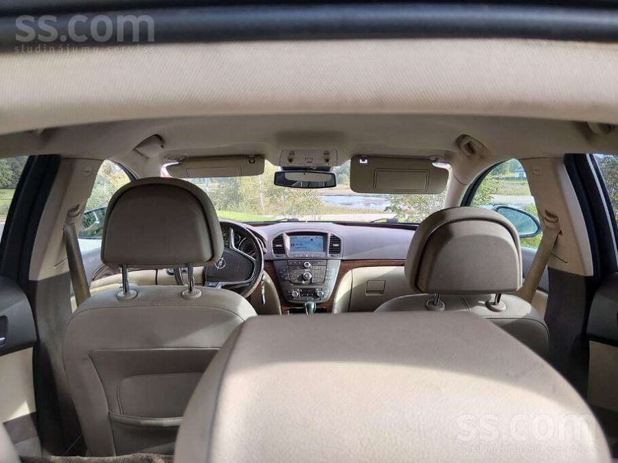 Melns Opel Insignia 2010 Ogre, ar dzinēja tilpumu 2.00 L un nobraukumu 379 tūkst. km par 1850 €, foto 8 vietnē AUTOMOTO.COM.LV
