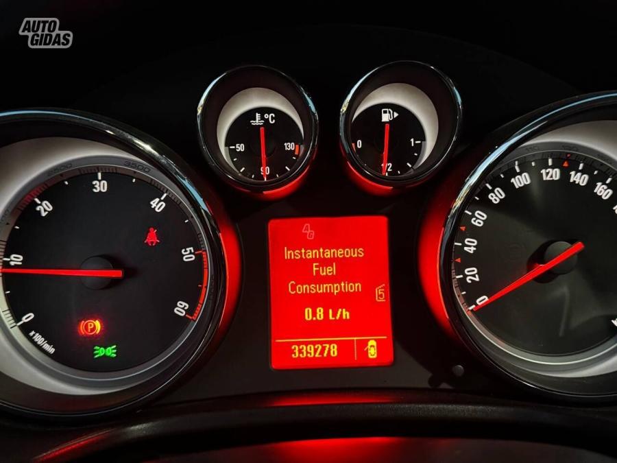 Black Opel Insignia 2011 in Vilnius, with an engine capacity of 2.00 L and mileage of 340 thousand km for 3500 €, photo 10 on AUTOMOTO.COM.LV