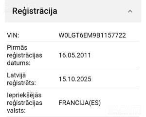 Black Opel Insignia 2011 in Gulbene, with an engine capacity of 2.00 L and mileage of 231 thousand km for 4700 €, photo 16 on AUTOMOTO.COM.LV
