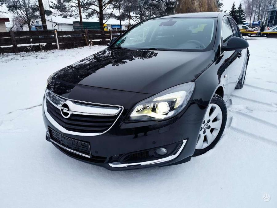 Black Opel Insignia 2015 in Marijampole, with an engine capacity of 1.36 L and mileage of 170 thousand km for 5300 €, photo 17 on AUTOMOTO.COM.LV