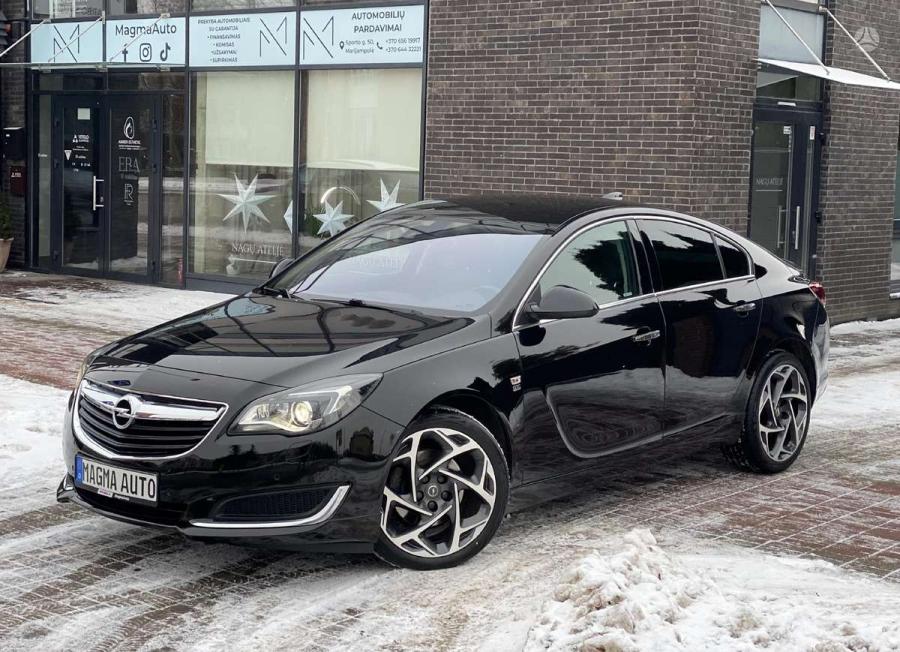 Melns Opel Insignia 2016 Marijampole, ar dzinēja tilpumu 1.96 L un nobraukumu 220 tūkst. km par 8350 €, foto 1 vietnē AUTOMOTO.COM.LV