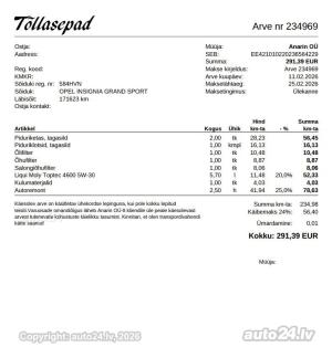 Melns Opel Insignia 2018 Tartu, ar dzinēja tilpumu 2.00 L un nobraukumu 172 tūkst. km par 12700 €, foto 29 vietnē AUTOMOTO.COM.LV