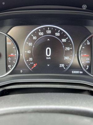 Black Opel Insignia 2018 in Vilnius, with an engine capacity of 2.00 L and mileage of 53 thousand km for 11200 €, photo 9 on AUTOMOTO.COM.LV