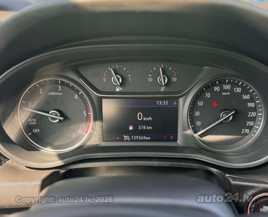 Black Opel Insignia 2018 in Tallinn, with an engine capacity of 1.60 L and mileage of 141 thousand km for 12400 €, photo 18 on AUTOMOTO.COM.LV