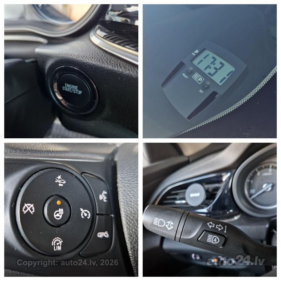 Black Opel Insignia 2018 in Tallinn, with an engine capacity of 1.60 L and mileage of 141 thousand km for 12400 €, photo 19 on AUTOMOTO.COM.LV