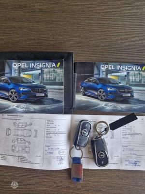 Black Opel Insignia 2022 in Alytus, with an engine capacity of 2.00 L and mileage of 87 thousand km for 15600 €, photo 35 on AUTOMOTO.COM.LV