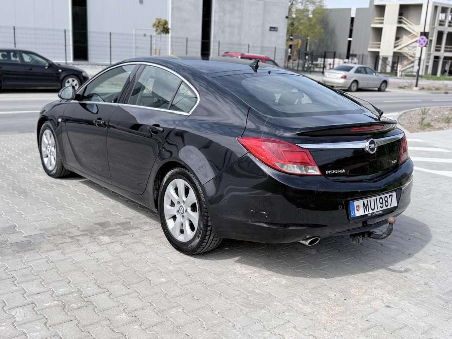 Melns Opel Insignia 2009 Viļņa, ar dzinēja tilpumu 1.96 L un nobraukumu 344 tūkst. km par 1999 €, foto 6 vietnē AUTOMOTO.COM.LV