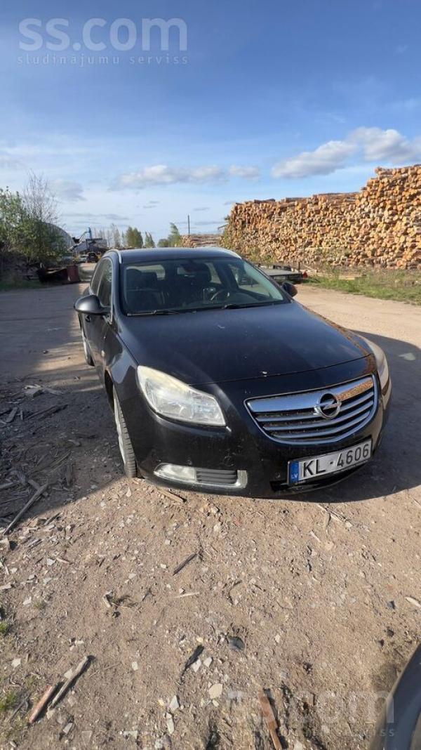 Melns Opel Insignia 2009 Jēkabpils, ar dzinēja tilpumu 2.00 L un nobraukumu 330 tūkst. km par 1000 €, foto 1 vietnē AUTOMOTO.COM.LV