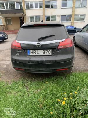Black Opel Insignia 2010 in Kaisiadorys, with an engine capacity of 2.00 L and mileage of 321 thousand km for 1250 €, photo 4 on AUTOMOTO.COM.LV