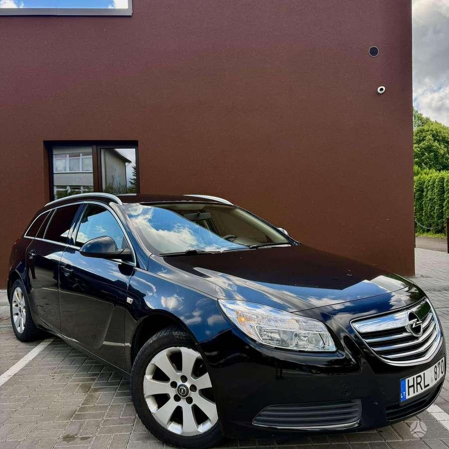 Black Opel Insignia 2010 in Kaisiadorys, with an engine capacity of 1.96 L and mileage of 321 thousand km for 1750 €, photo 5 on AUTOMOTO.COM.LV