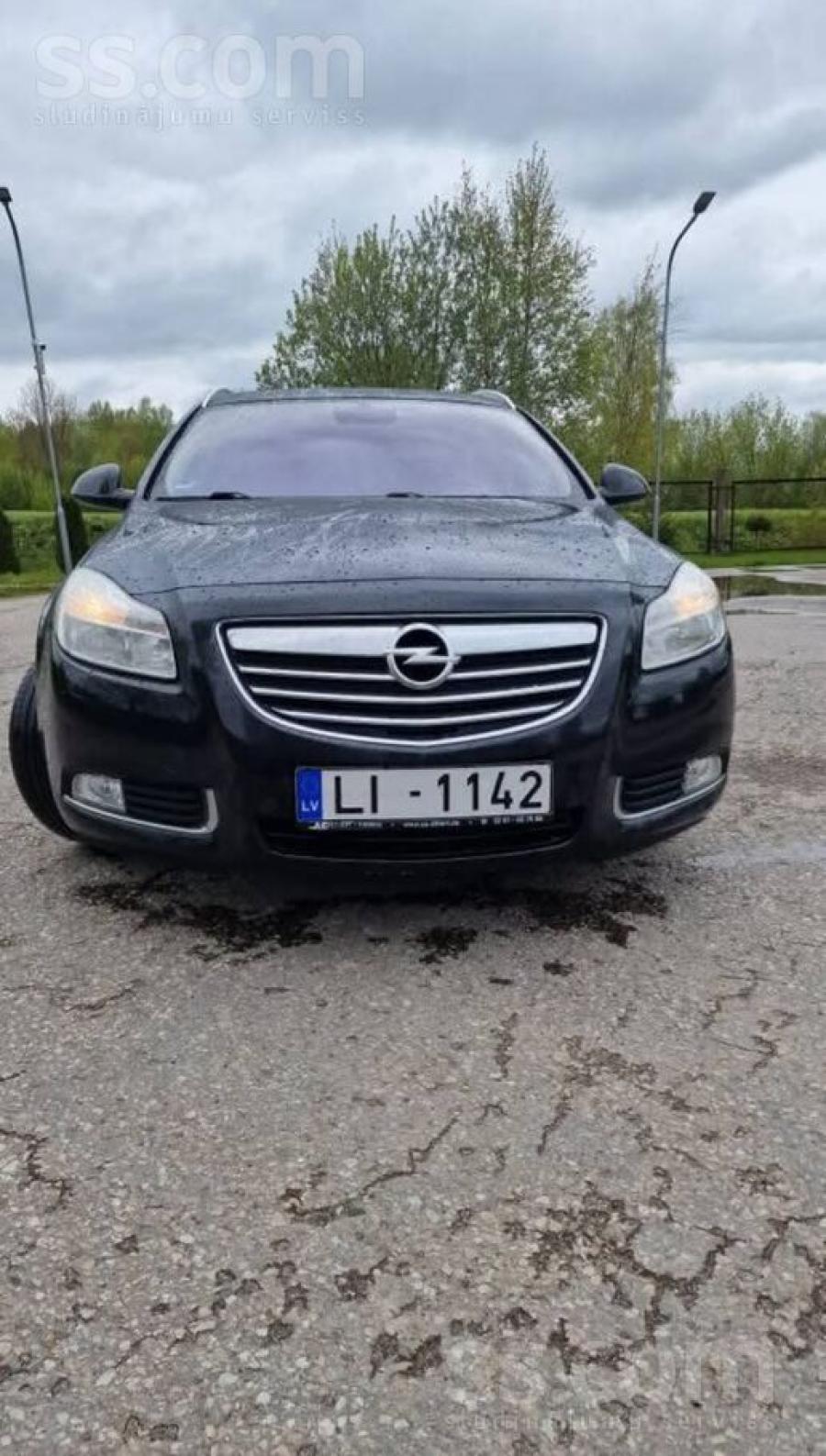 Melns Opel Insignia 2010 Gulbene, ar dzinēja tilpumu 2.00 L un nobraukumu 290 tūkst. km par 2900 €, foto 8 vietnē AUTOMOTO.COM.LV