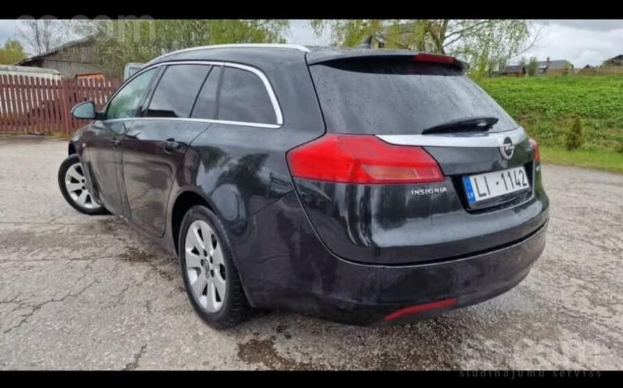 Melns Opel Insignia 2010 Gulbene, ar dzinēja tilpumu 2.00 L un nobraukumu 290 tūkst. km par 2900 €, foto 11 vietnē AUTOMOTO.COM.LV