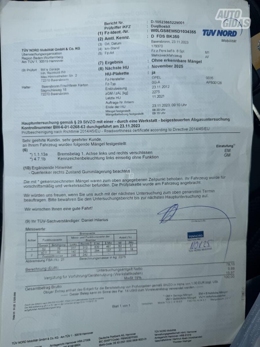Melns Opel Insignia 2012 Viļņa, ar dzinēja tilpumu 2.00 L un nobraukumu 200 tūkst. km par 4444 €, foto 29 vietnē AUTOMOTO.COM.LV