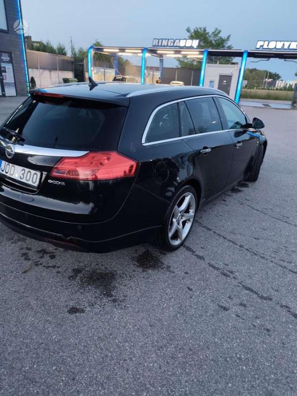 Melns Opel Insignia 2012 Kauņa, ar dzinēja tilpumu 1.96 L un nobraukumu 301 tūkst. km par 2899 €, foto 7 vietnē AUTOMOTO.COM.LV