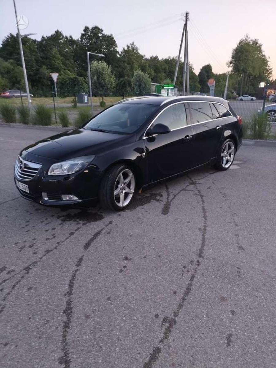Melns Opel Insignia 2012 Kauņa, ar dzinēja tilpumu 1.96 L un nobraukumu 301 tūkst. km par 2899 €, foto 11 vietnē AUTOMOTO.COM.LV