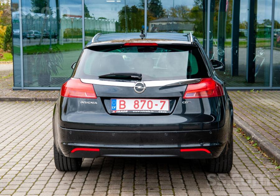 Melns Opel Insignia 2012 Cēsis, ar dzinēja tilpumu 2.00 L un nobraukumu 327 tūkst. km par 3450 €, foto 6 vietnē AUTOMOTO.COM.LV