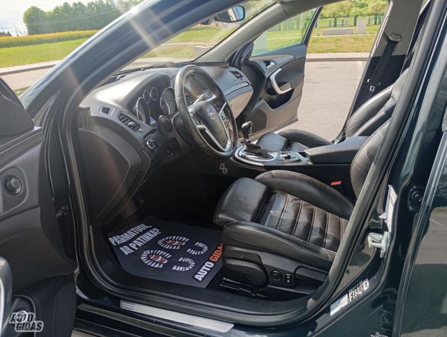 Black Opel Insignia 2013 in Vilnius, with an engine capacity of 2.00 L and mileage of 354 thousand km for 3900 €, photo 17 on AUTOMOTO.COM.LV