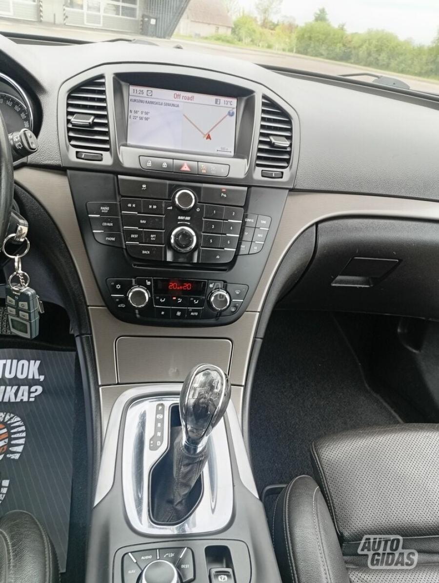 Black Opel Insignia 2013 in Vilnius, with an engine capacity of 2.00 L and mileage of 354 thousand km for 3900 €, photo 25 on AUTOMOTO.COM.LV