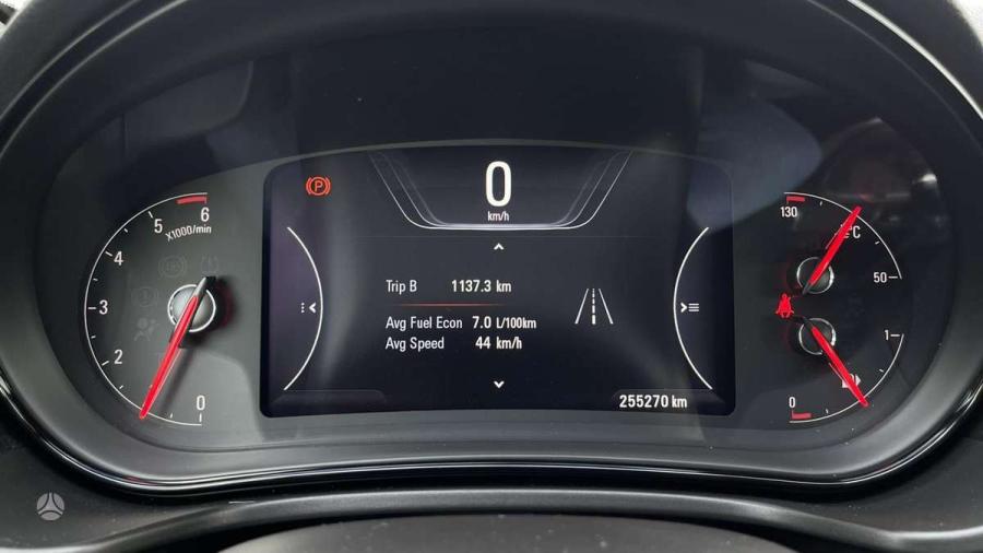 Black Opel Insignia 2013 in Marijampole, with an engine capacity of 1.96 L and mileage of 255 thousand km for 5290 €, photo 29 on AUTOMOTO.COM.LV