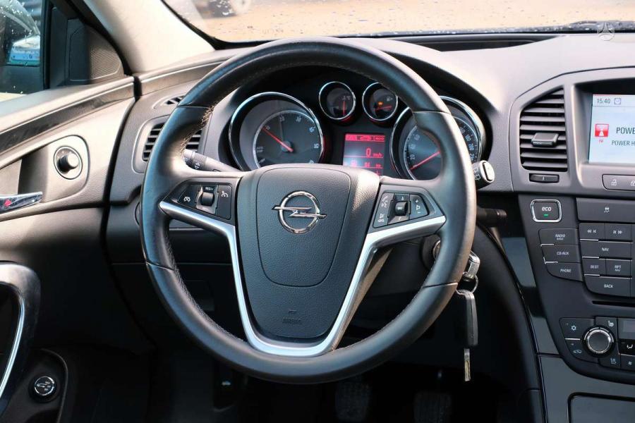 Black Opel Insignia 2013 in Kaunas, with an engine capacity of 2.00 L and mileage of 253 thousand km for 4500 €, photo 23 on AUTOMOTO.COM.LV