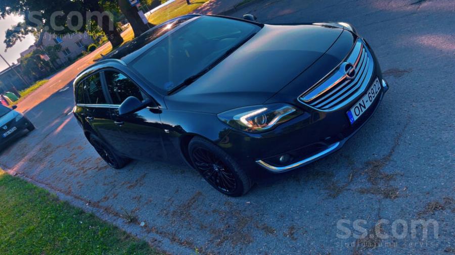 Melns Opel Insignia 2013 Tukums, ar dzinēja tilpumu 2.00 L un nobraukumu 0 tūkst. km par 3799 €, foto 1 vietnē AUTOMOTO.COM.LV
