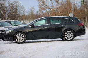 Black Opel Insignia 2014 in Riga, with an engine capacity of 2.00 L and mileage of 0 thousand km for 5790 €, photo 5 on AUTOMOTO.COM.LV