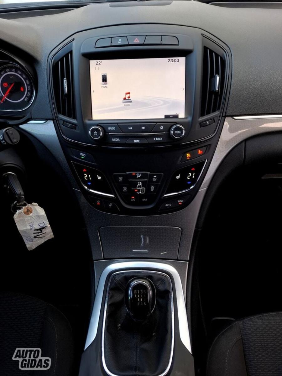 Melns Opel Insignia 2014 Telšiai, ar dzinēja tilpumu 2.00 L un nobraukumu 329 tūkst. km par 4950 €, foto 10 vietnē AUTOMOTO.COM.LV