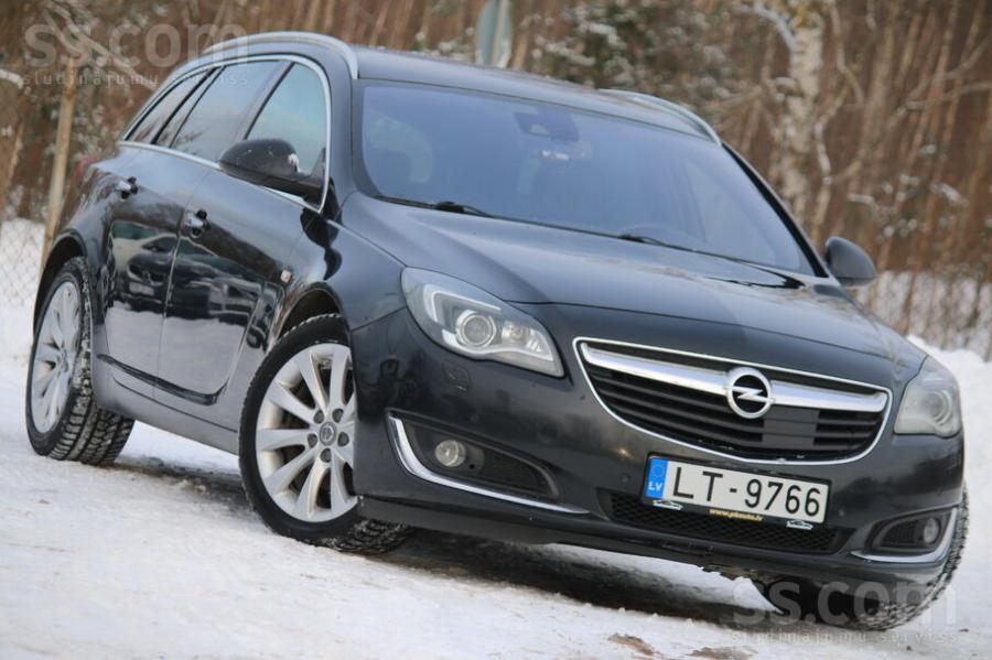 Black Opel Insignia 2014 in Riga, with an engine capacity of 2.00 L and mileage of 0 thousand km for 5490 €, photo 4 on AUTOMOTO.COM.LV