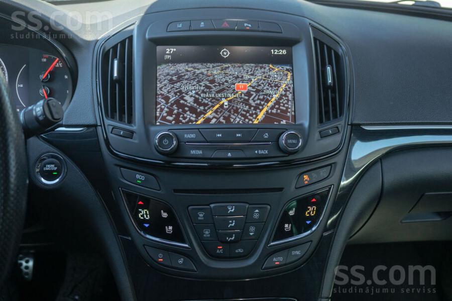 Black Opel Insignia 2014 in Liepaja, with an engine capacity of 2.00 L and mileage of 320 thousand km for 6500 €, photo 19 on AUTOMOTO.COM.LV