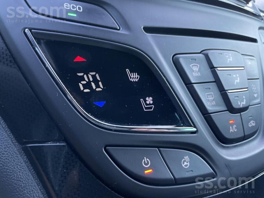 Melns Opel Insignia 2014 Rīga, ar dzinēja tilpumu 2.00 L un nobraukumu 353 tūkst. km par 5250 €, foto 10 vietnē AUTOMOTO.COM.LV