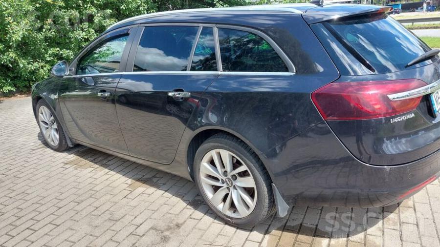 Melns Opel Insignia 2014 Rīga, ar dzinēja tilpumu 2.00 L un nobraukumu 264 tūkst. km par 5600 €, foto 7 vietnē AUTOMOTO.COM.LV
