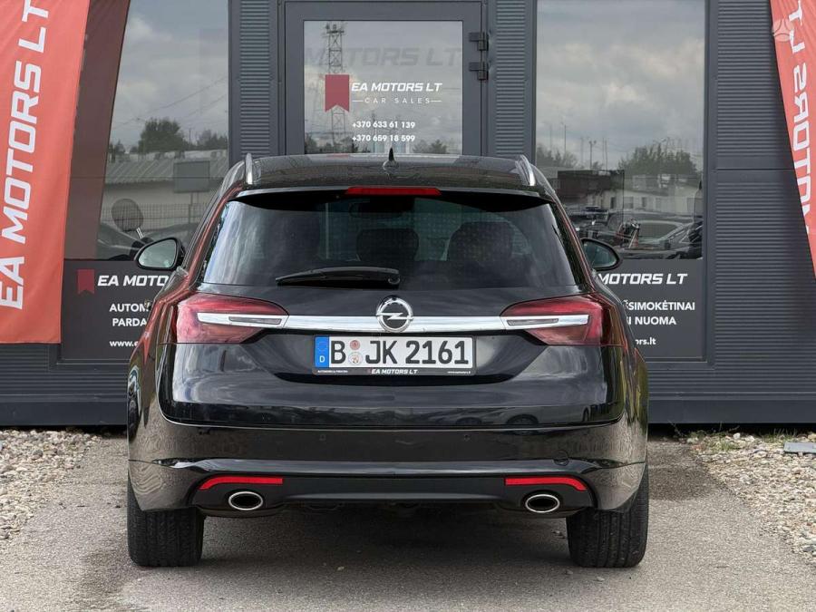 Black Opel Insignia 2014 in Vilnius, with an engine capacity of 1.96 L and mileage of 189 thousand km for 7000 €, photo 7 on AUTOMOTO.COM.LV