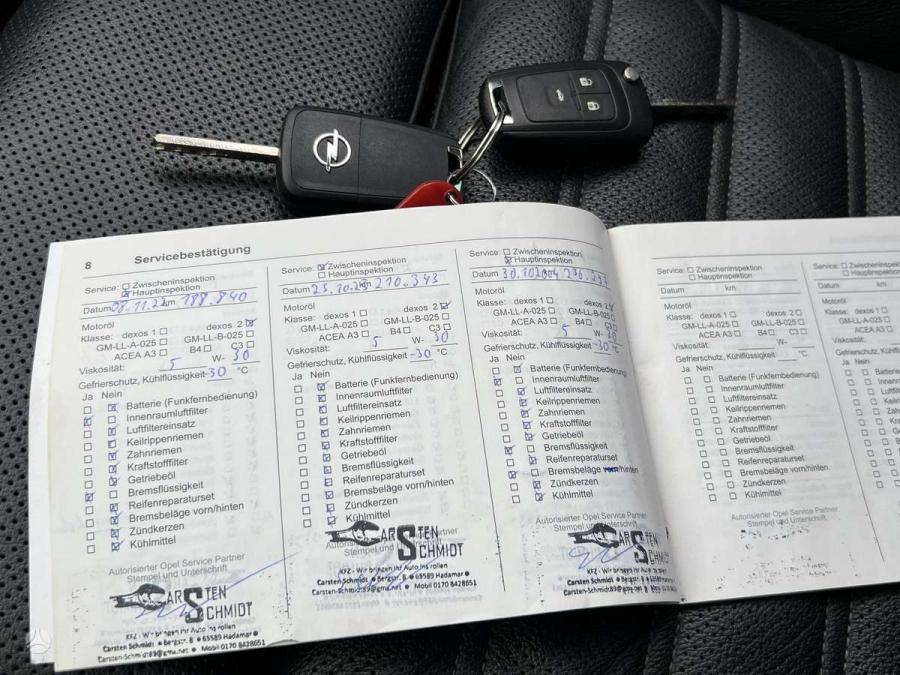 Черный Опель Инсигния 2014 в Кедайняй, объемом двигателя 1.96 л и пробегом 257 тыс. км за 6250 €, фото 47 на AUTOMOTO.COM.LV