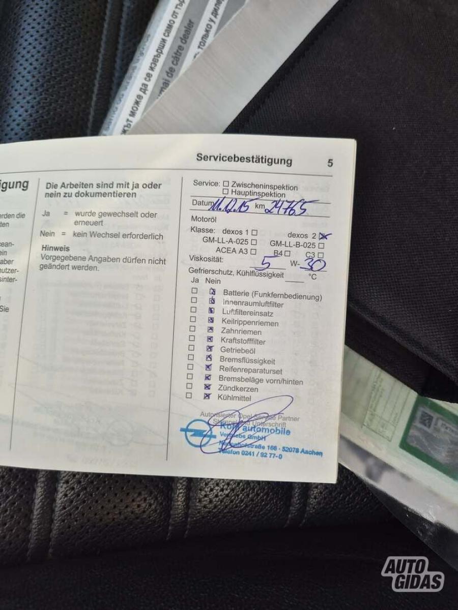 Black Opel Insignia 2014 in Kaunas, with an engine capacity of 2.00 L and mileage of 197 thousand km for 5250 €, photo 12 on AUTOMOTO.COM.LV