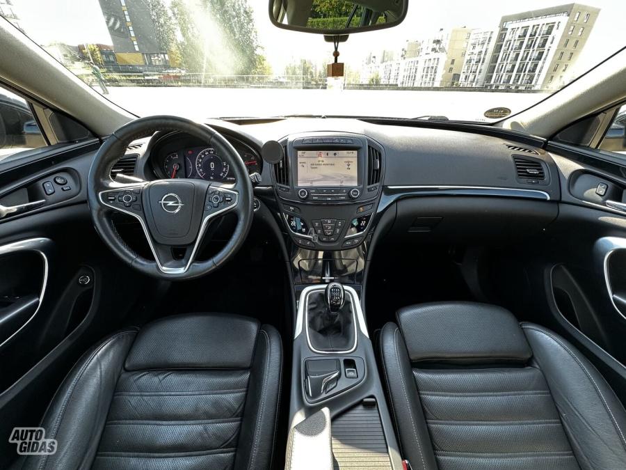 Black Opel Insignia 2014 in Vilnius, with an engine capacity of 2.00 L and mileage of 262 thousand km for 6400 €, photo 20 on AUTOMOTO.COM.LV