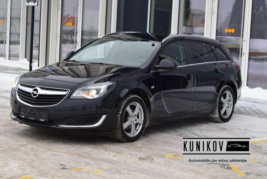 Black Opel Insignia 2015 in Vilnius, with an engine capacity of 1.60 L and mileage of 254 thousand km for 6550 €, photo 1 on AUTOMOTO.COM.LV