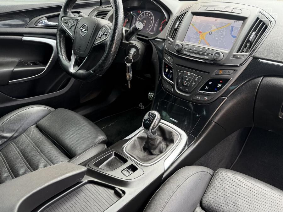 Black Opel Insignia 2015 in Vilnius, with an engine capacity of 2.00 L and mileage of 160 thousand km for 6900 €, photo 14 on AUTOMOTO.COM.LV