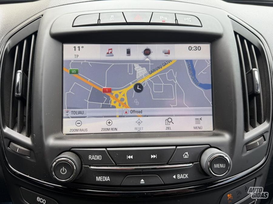 Black Opel Insignia 2015 in Vilnius, with an engine capacity of 2.00 L and mileage of 160 thousand km for 6900 €, photo 16 on AUTOMOTO.COM.LV