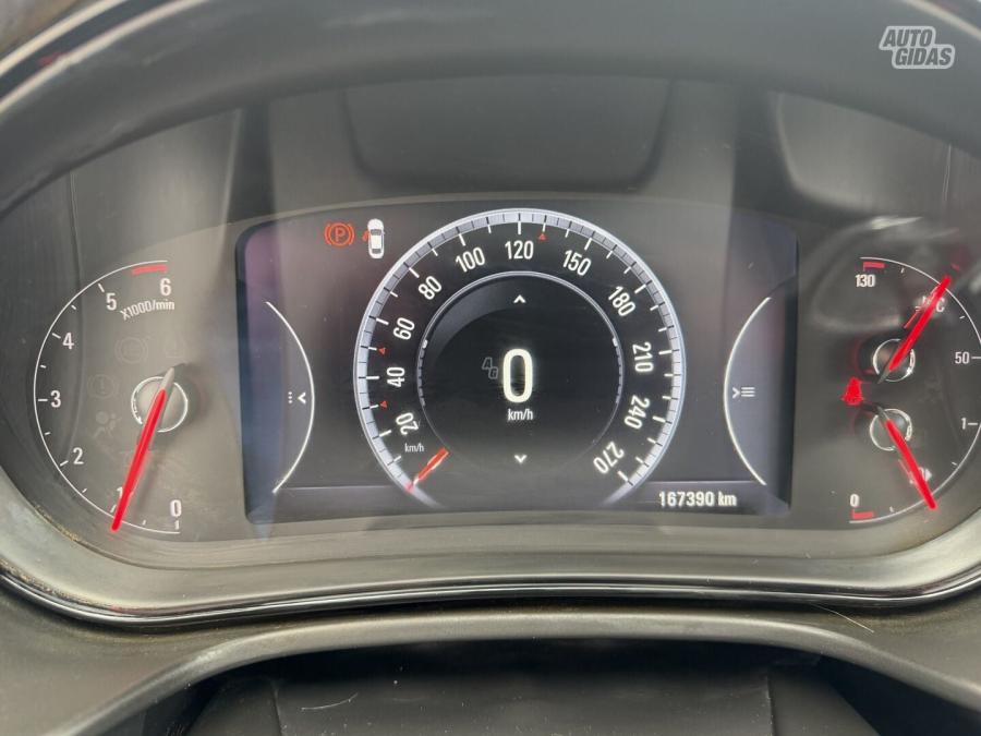 Black Opel Insignia 2015 in Vilnius, with an engine capacity of 2.00 L and mileage of 160 thousand km for 6900 €, photo 21 on AUTOMOTO.COM.LV