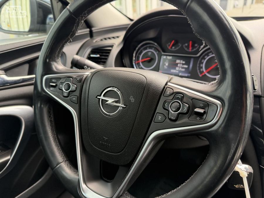 Black Opel Insignia 2015 in Vilnius, with an engine capacity of 2.00 L and mileage of 160 thousand km for 6800 €, photo 15 on AUTOMOTO.COM.LV